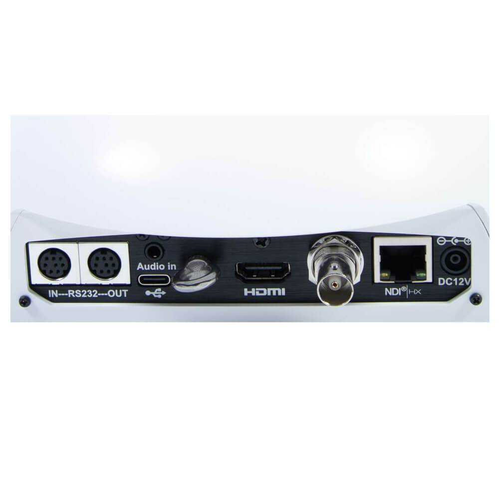 AIDA Imaging Full HD NDI HX3 PTZ Camera with 20x Optical Zoom (White ...